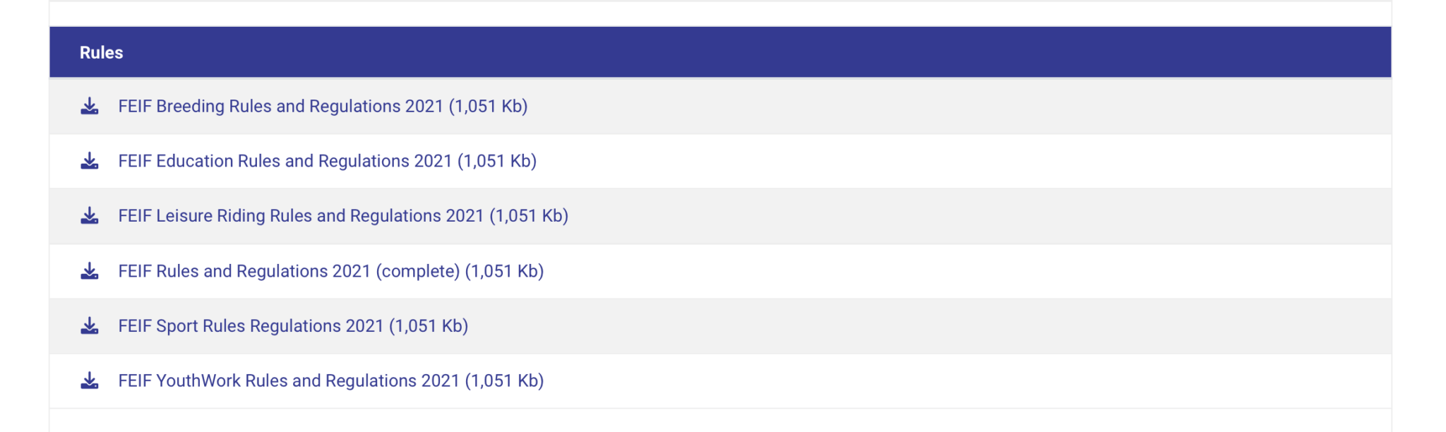 Sådan læser du FEIFs regelsæt og får svar på nærmest alt - TÖLT Magasinet